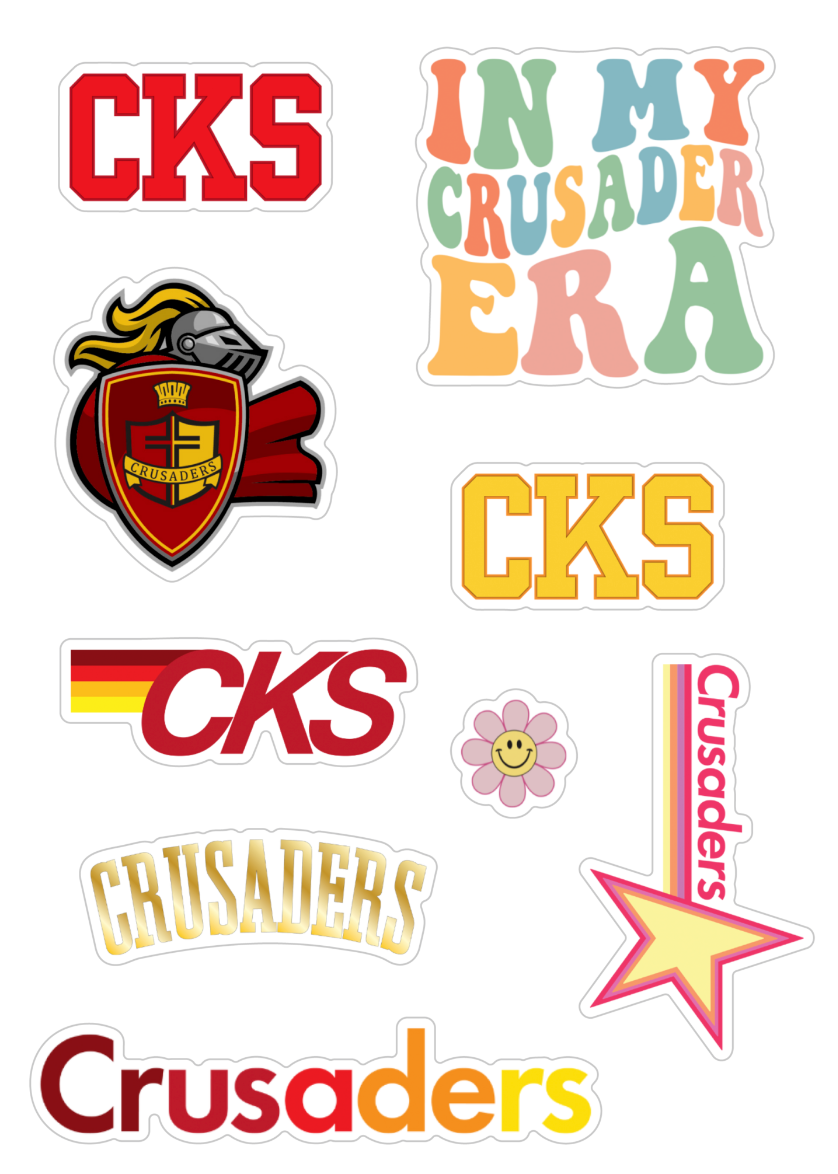Christ the King Sticker Sheet – CKS Spirit Store