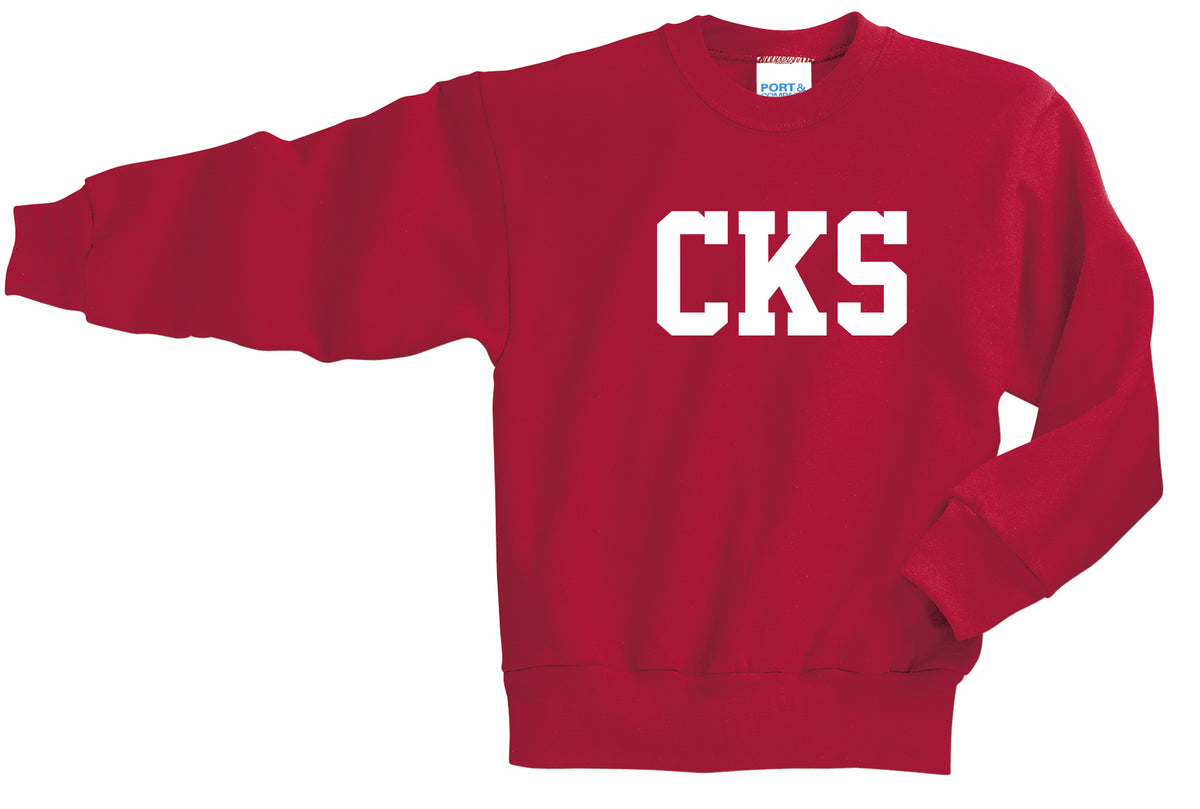 Red CKS Spirit Sweatshirt – CKS Spirit Store